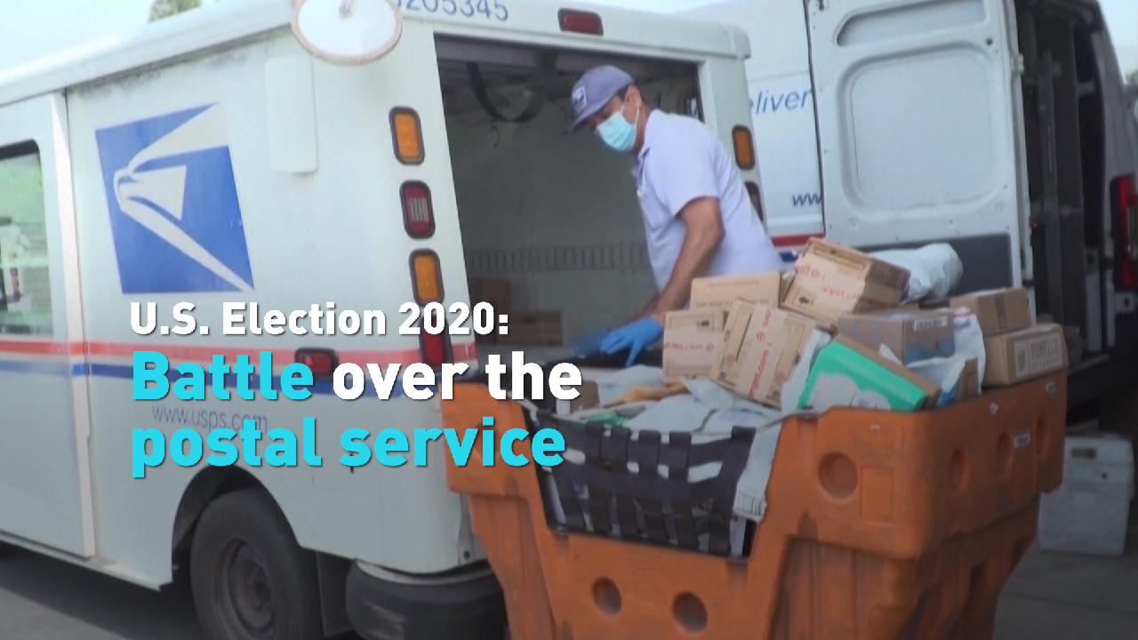 U.S. Election 2020: Battle over the postal service - CGTN