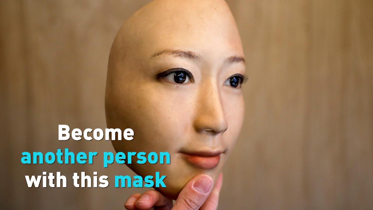 You can become another person with a hyper-realistic mask - CGTN
