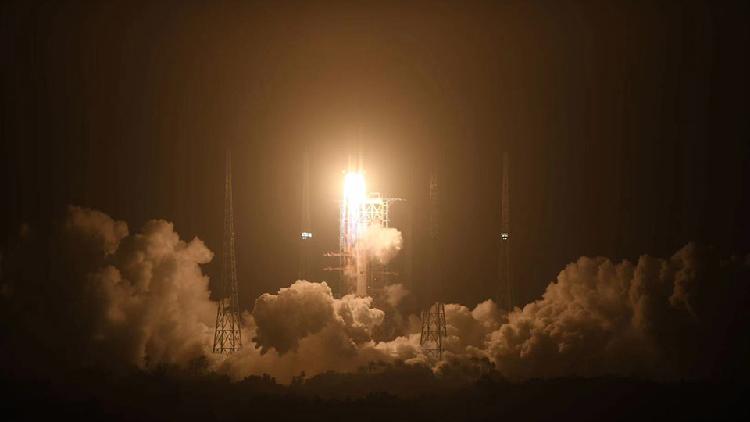 China launches new Long March-7A carrier rocket - CGTN