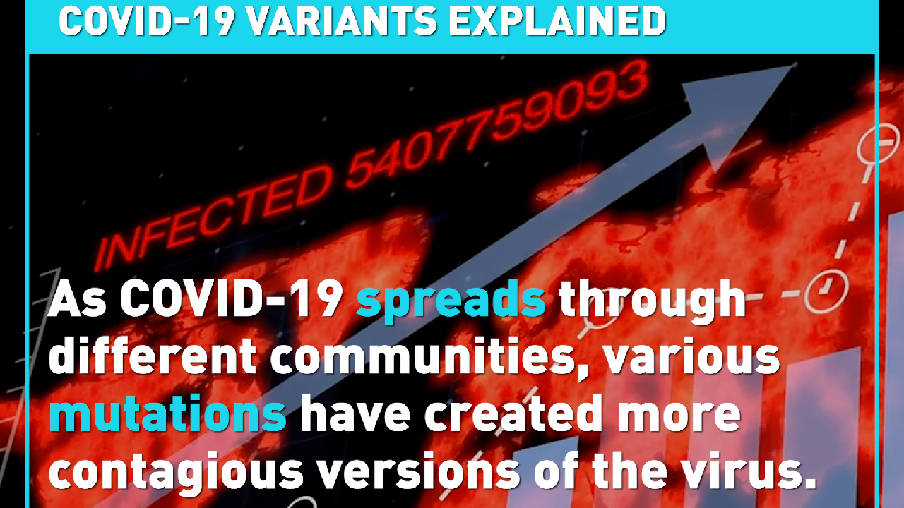 COVID-19 variants, explained - CGTN