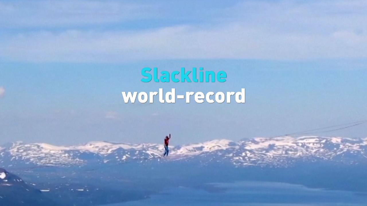 See how far these Germans went to set a slackline walking world record ...
