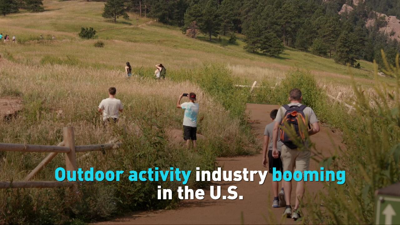 Outdoor activity industry booming in the U.S. - CGTN