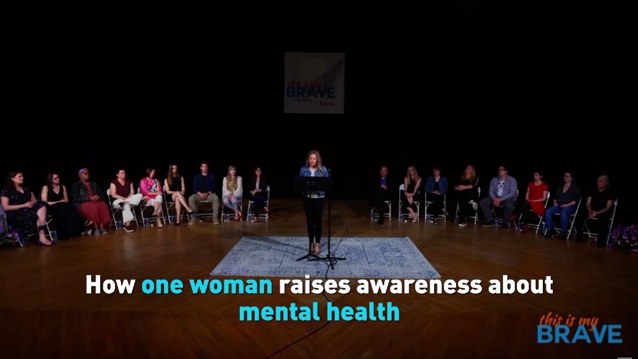 How one woman raises awareness about mental health - CGTN