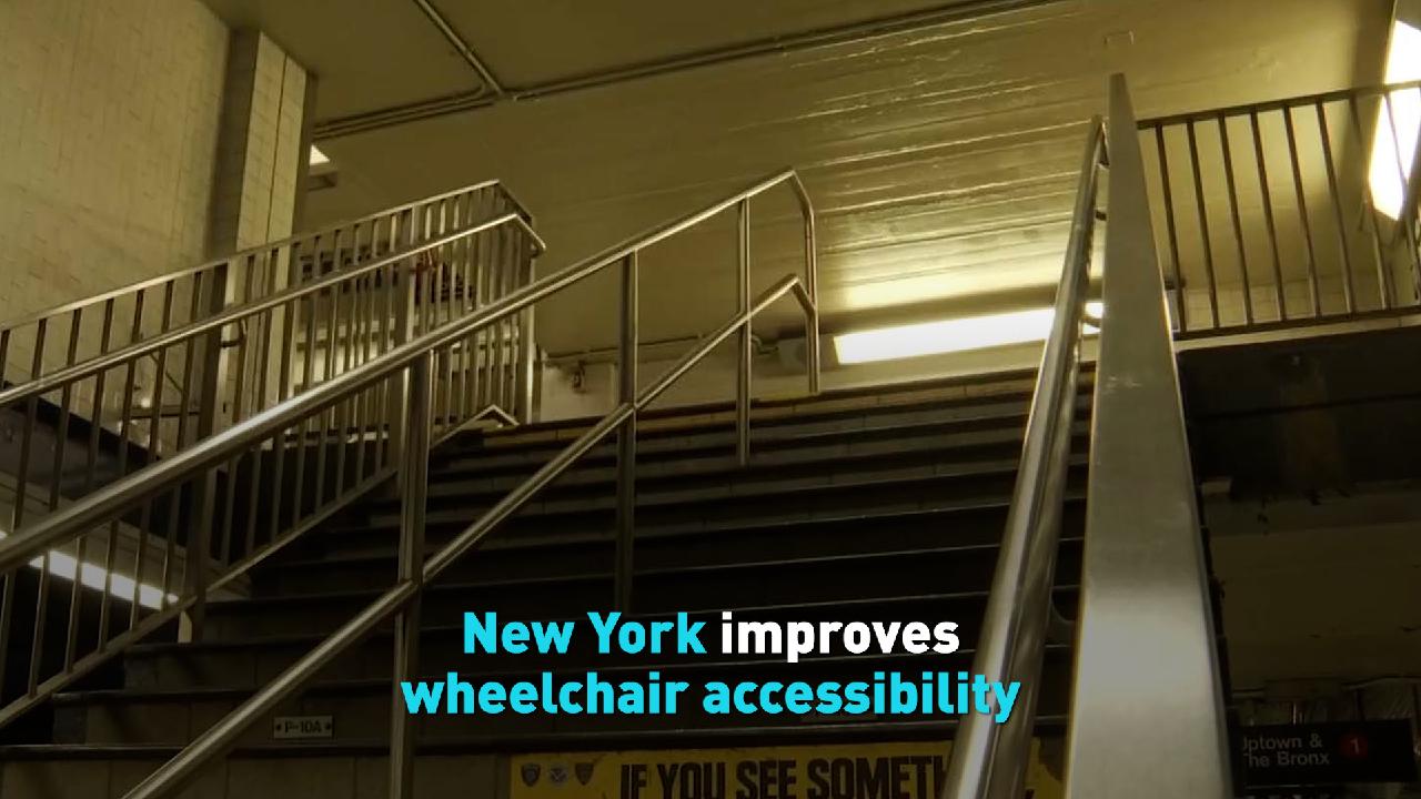New York improves wheelchair accessibility - CGTN