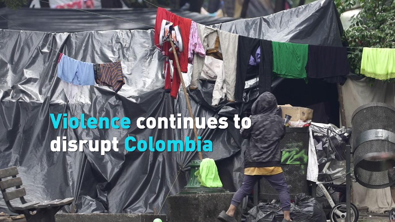 Violence continues to disrupt Colombia - CGTN