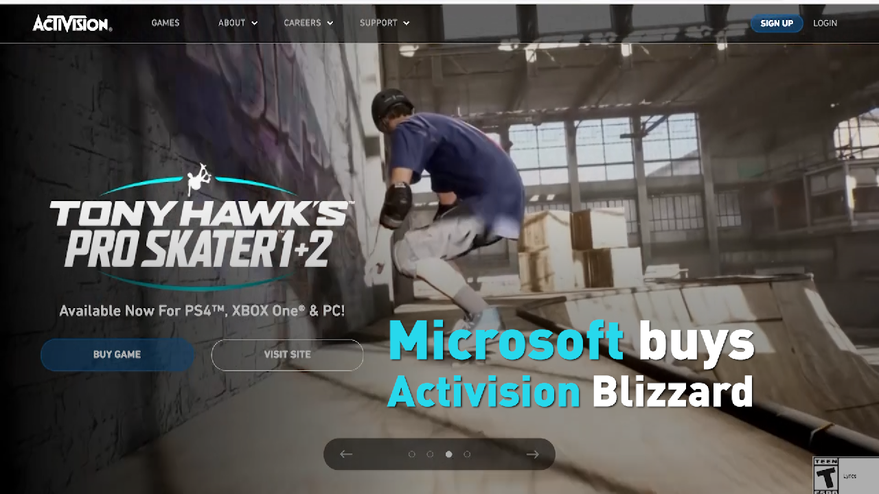 Microsoft buys Activision Blizzard - CGTN