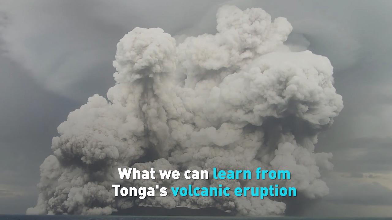 What we can learn from Tonga's volcanic eruption - CGTN