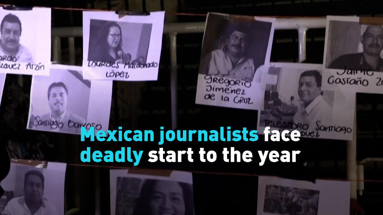Mexican journalists face deadly start to the year - CGTN