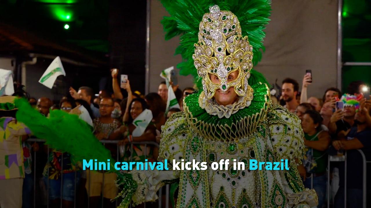 Mini carnival kicks off in Brazil - CGTN