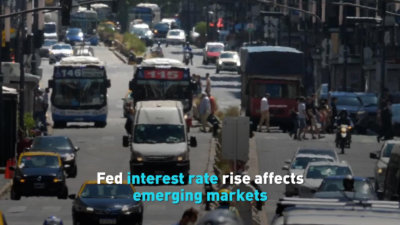 Fed interest rate rise affects emerging markets - CGTN