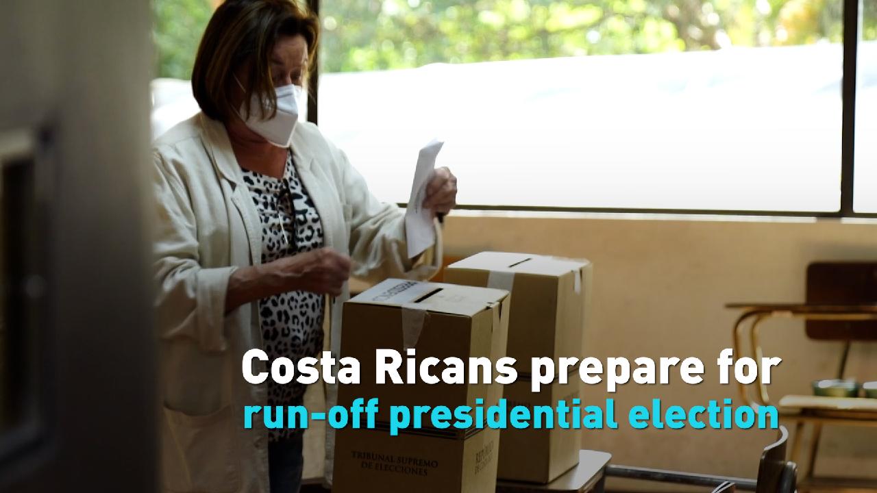 Costa Ricans prepare for run-off presidential election - CGTN