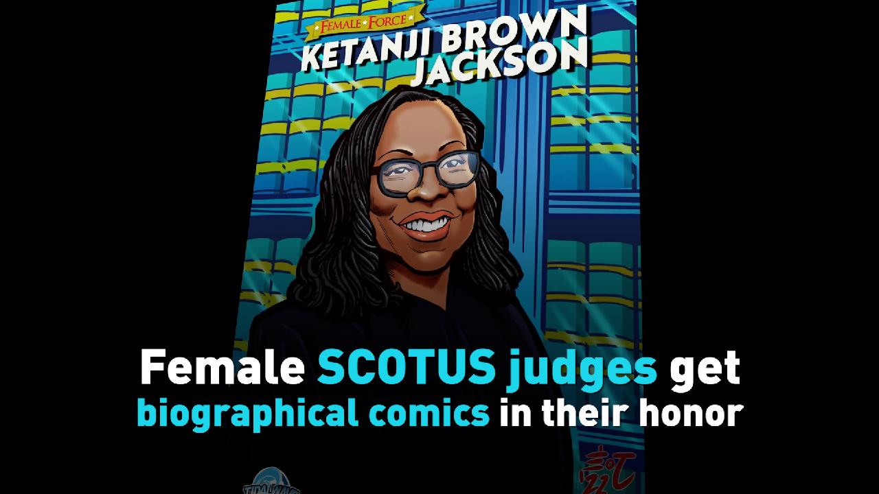 Female SCOTUS judges get biographical comics in their honor - CGTN