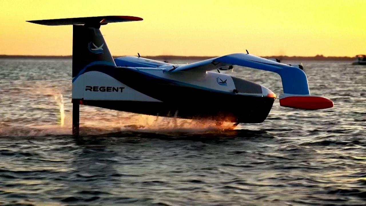 Using seagliders as sustainable transportation - CGTN