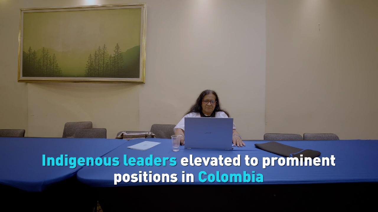 Indigenous leaders elevated to prominent positions in Colombia - CGTN