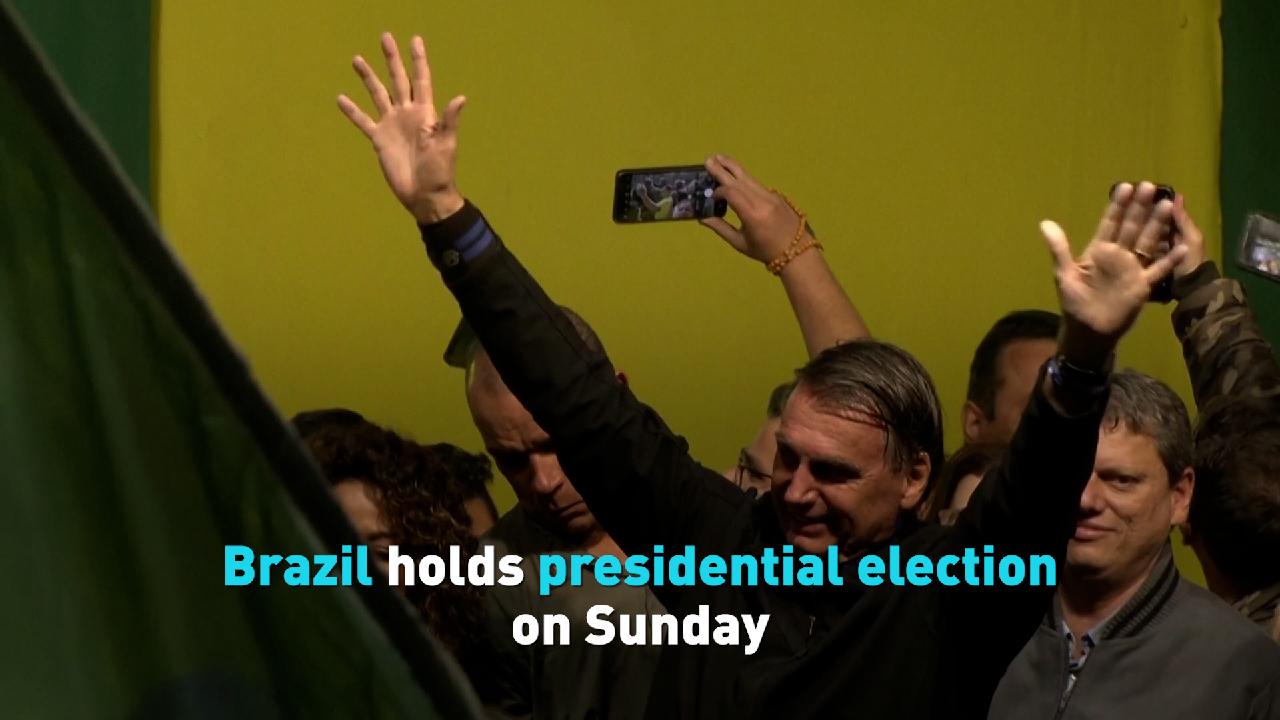 Brazil holds presidential election on Sunday - CGTN