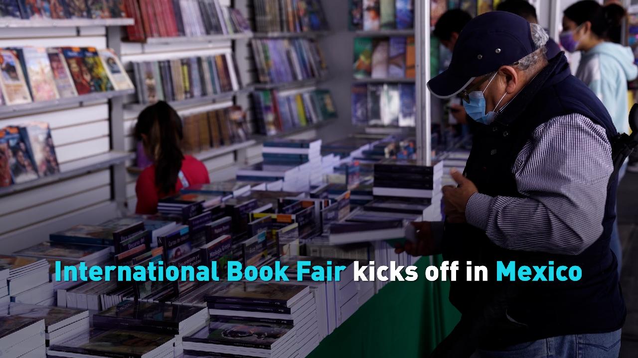 International Book Fair kicks off in Mexico - CGTN