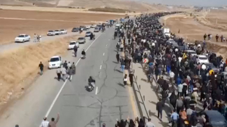 Iran's security forces fire on people at Mahsa Amini’s grave: witness ...