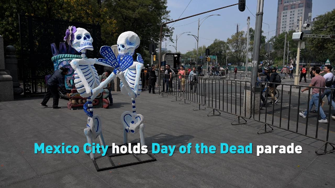 Mexico City holds Day of the Dead parade - CGTN