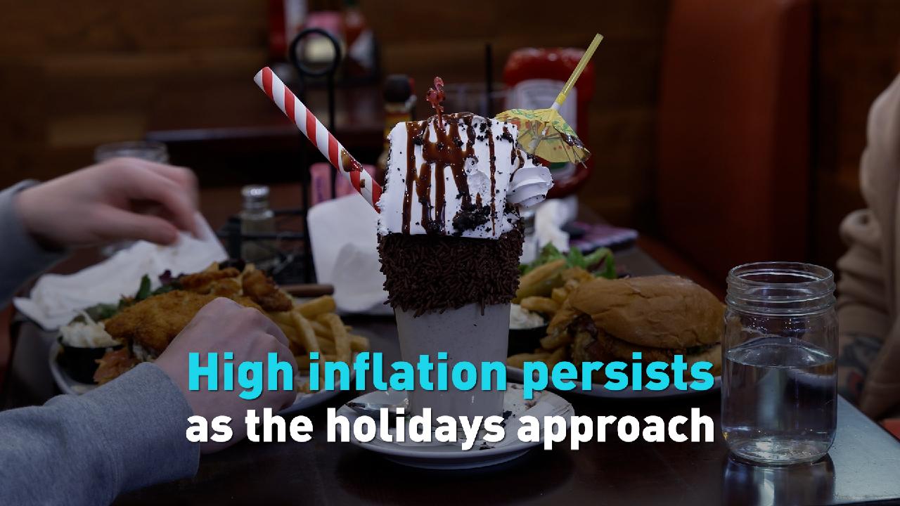 High inflation persists as holidays approach - CGTN