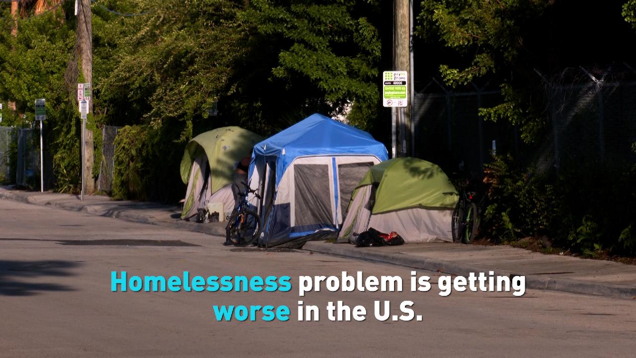 Homelessness problem is getting worse in the U.S. - CGTN