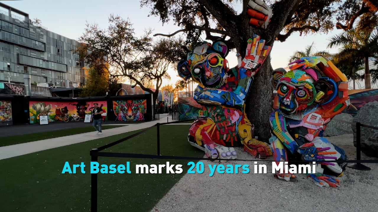 Art Basel marks 20 years in Miami - CGTN
