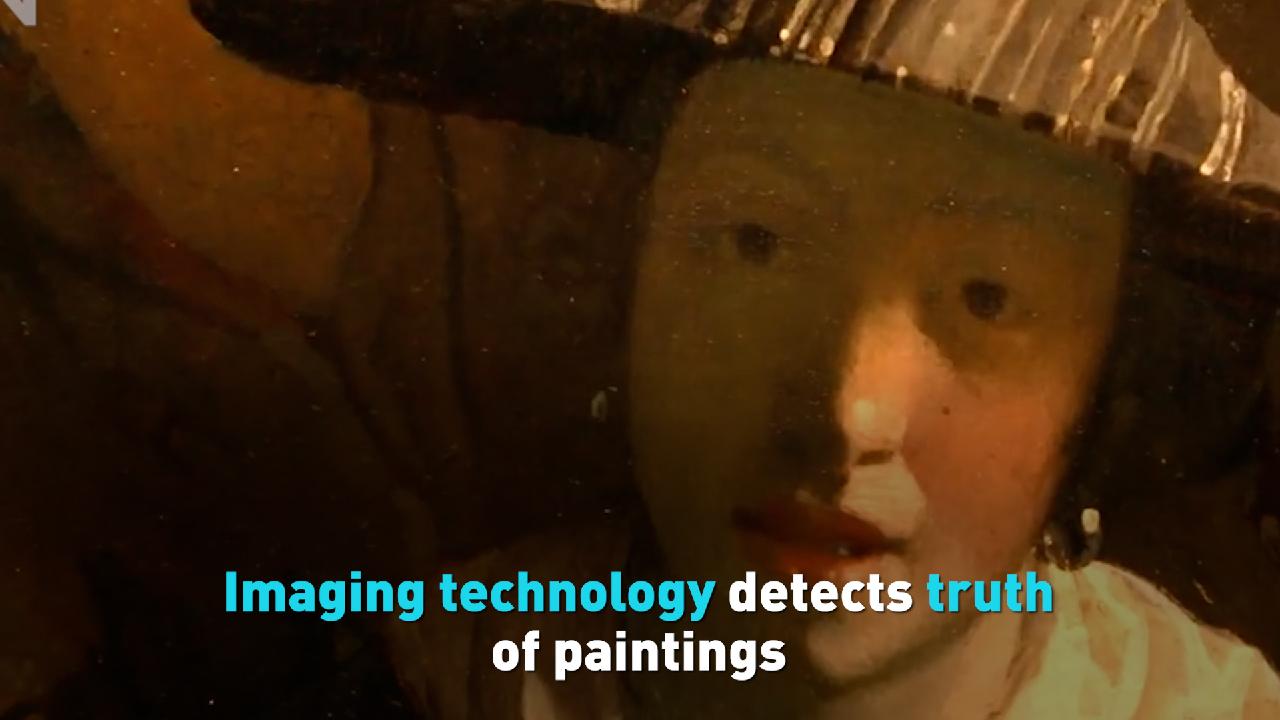 Imaging technology detects truth of paintings - CGTN