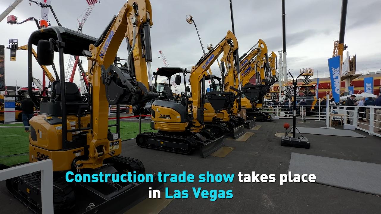Construction trade show takes place in Las Vegas - CGTN