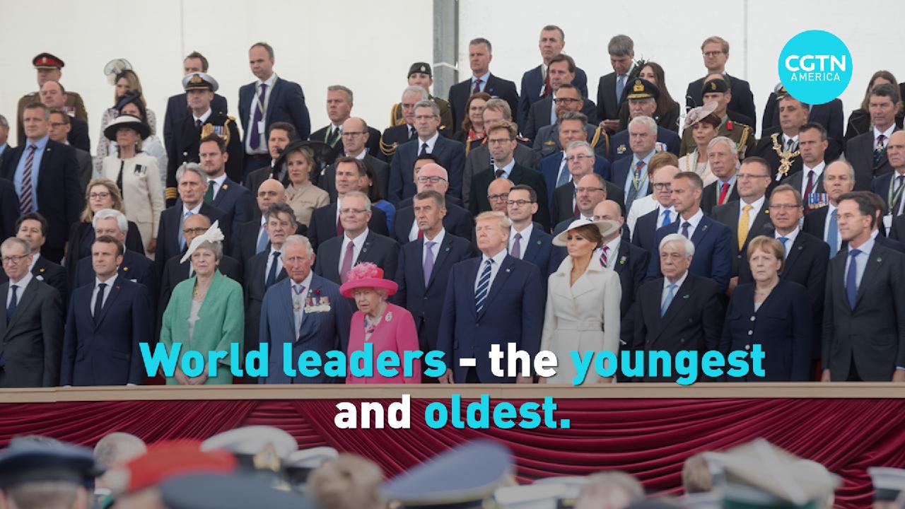 World leaders - the youngest and oldest - CGTN