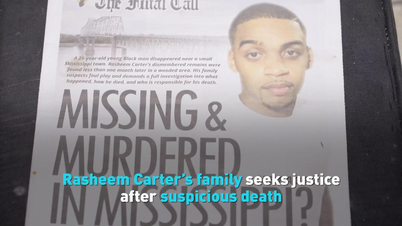 Rasheem Carter’s family seeks justice after suspicious death - CGTN