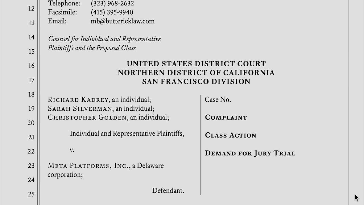 Lawsuit accuses OpenAI and Meta of using copyrighted material - CGTN