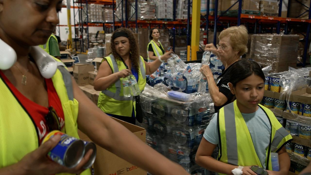 Communities in Florida unite to support Hurricane Beryl victims - CGTN