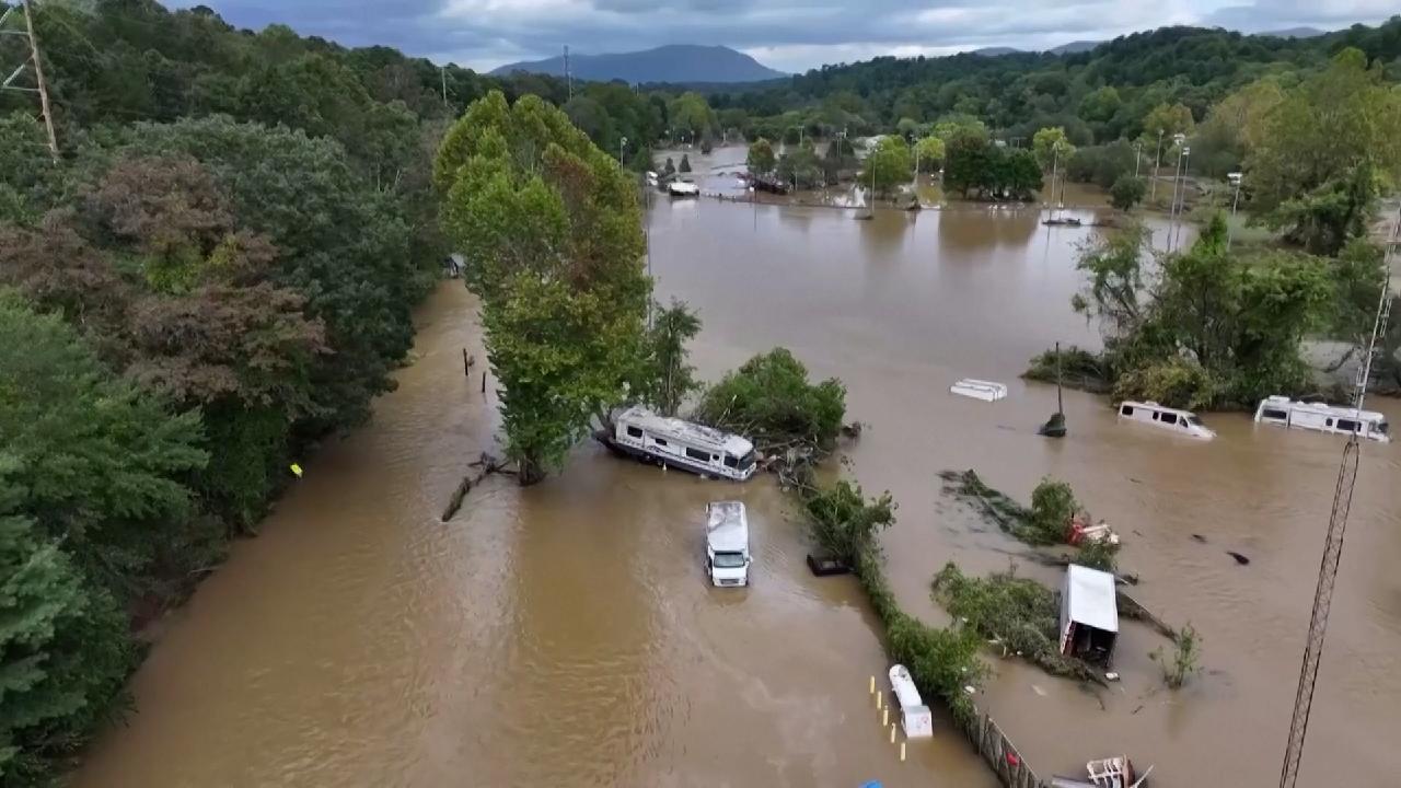 Hurricane Helene leaves North Carolina devastated by record flooding - CGTN