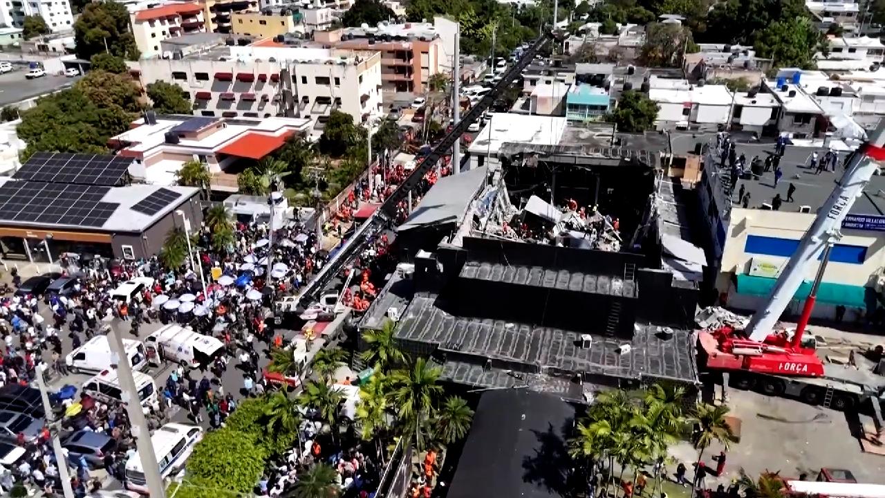 Scores dead, hundreds rescued in Dominican Republic roof collapse - CGTN