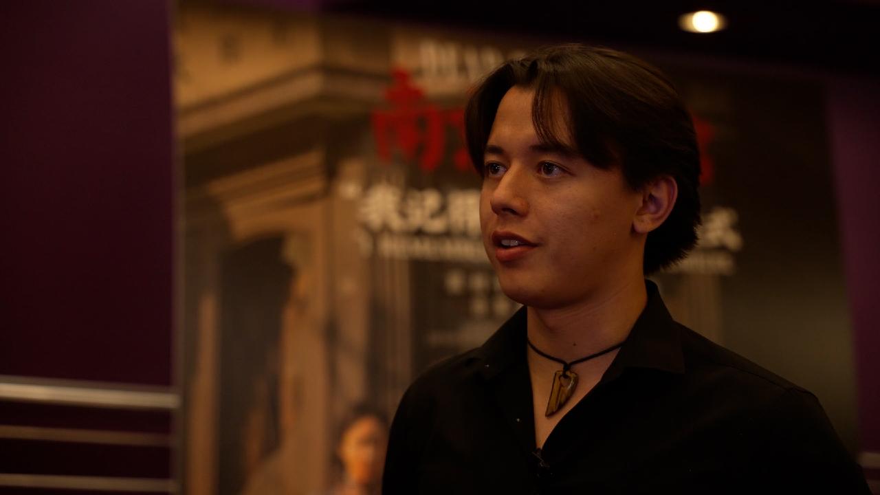 Actor Leander Claussen reacts to film “Dead to Rights” - CGTN