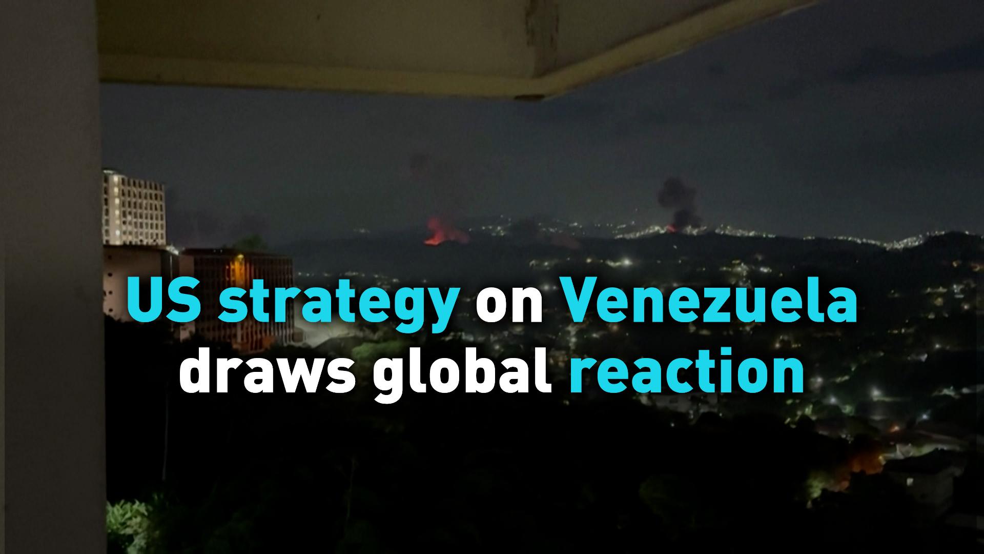 US strategy on Venezuela draws global reaction - CGTN