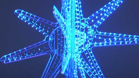 This is the tallest digital Christmas tree in America - CGTN