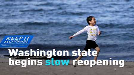 Washington state begins slow reopening - CGTN