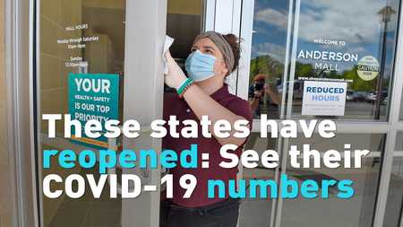 These U.S. states have reopened: See how many COVID-19 cases they have ...